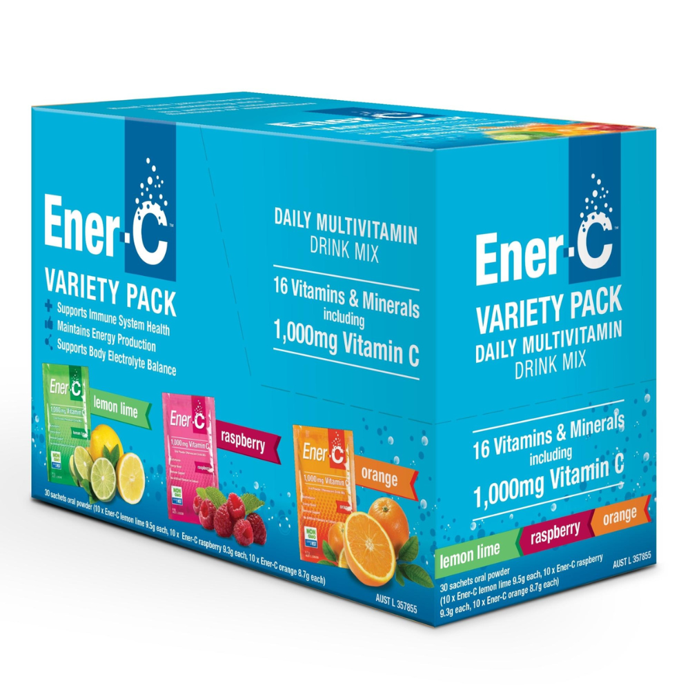 Ener-C Variety Pack 30 Sachets – Schuessler Tissue Salts UK